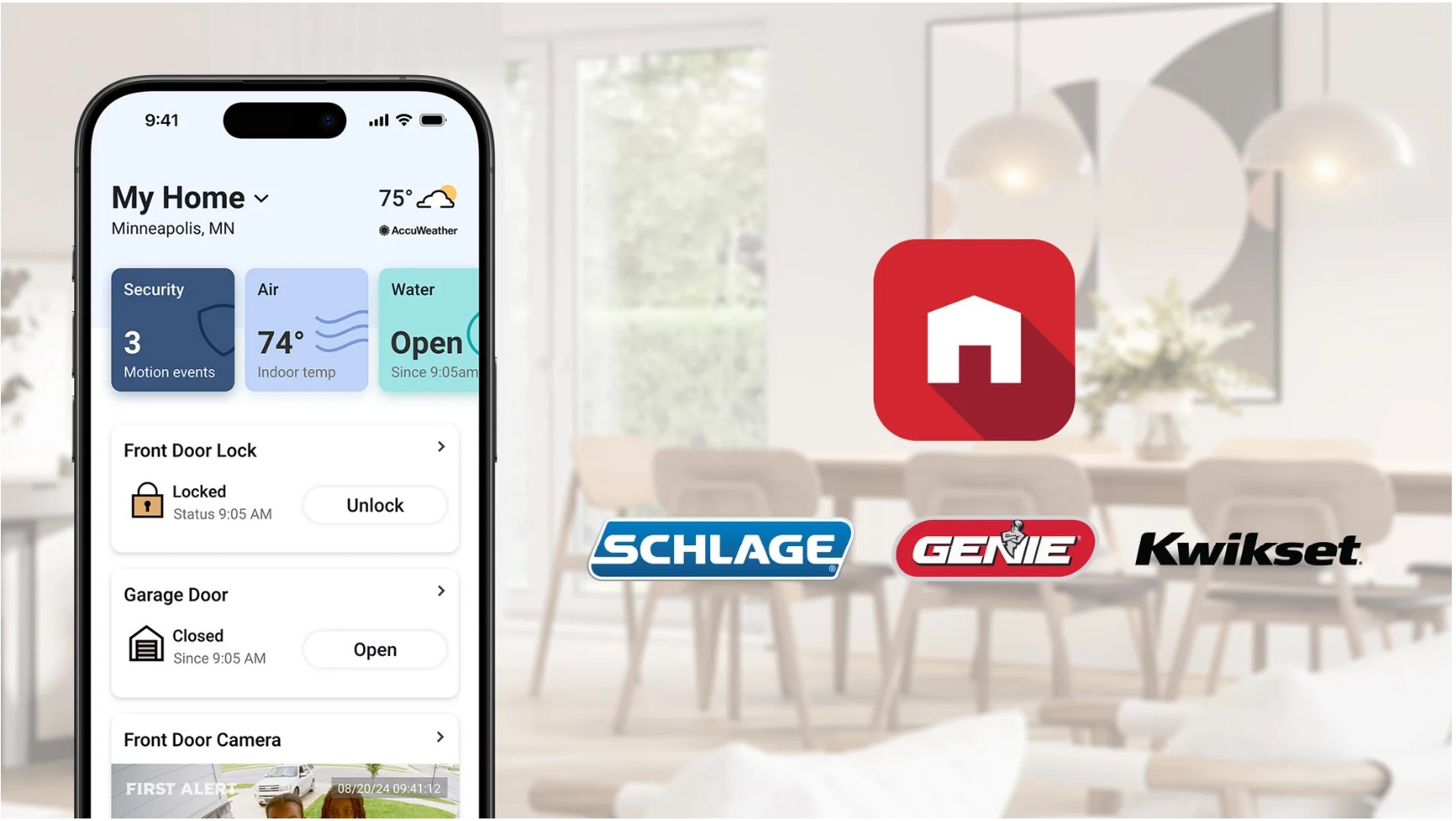 Introducing the First Alert by Resideo App